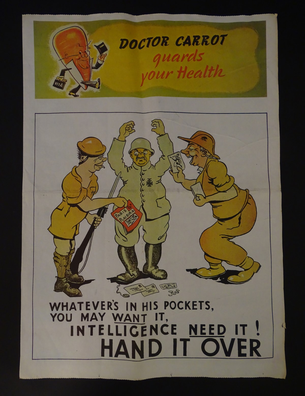 Militaria : An Australian WWII Propaganda Poster with 1941 ' Doctor ...