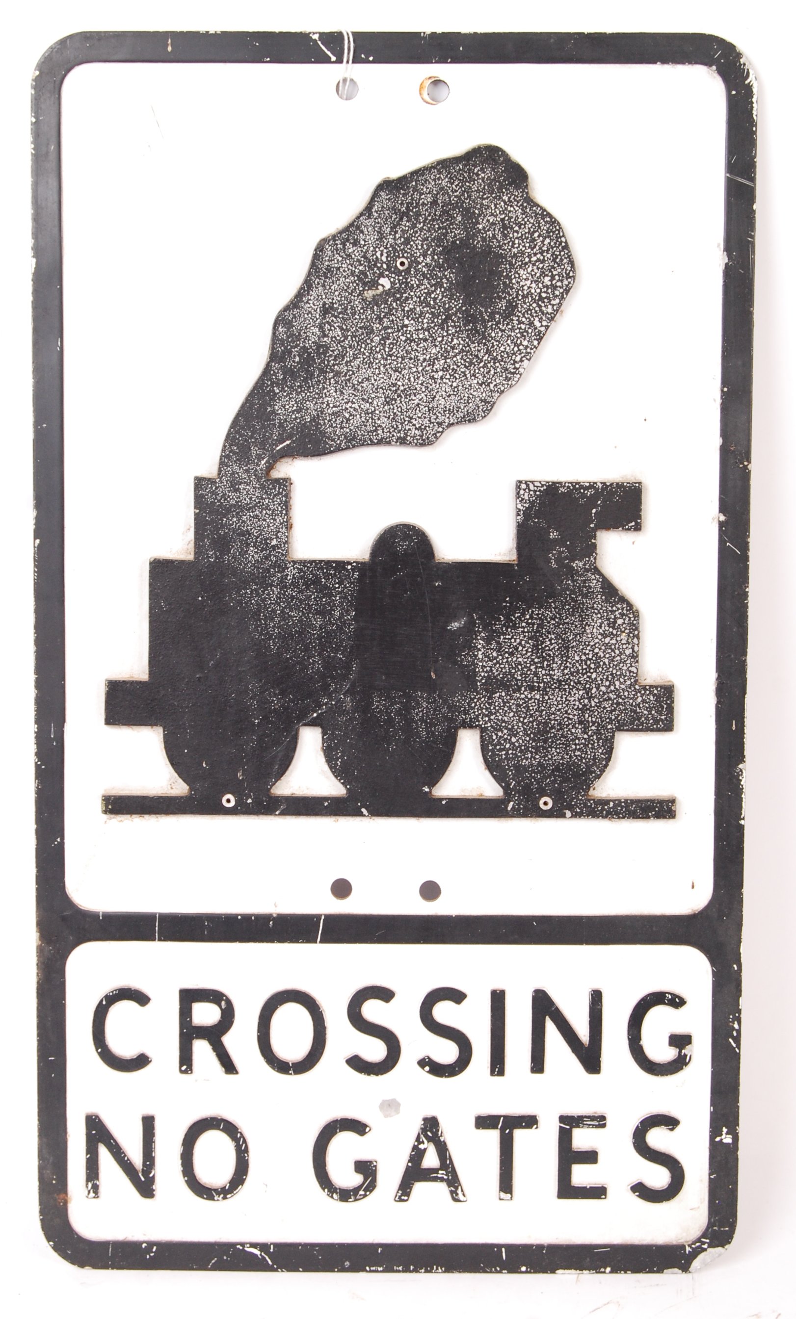 A rare original local interest ' Crossing - No Gates ' railway level ...