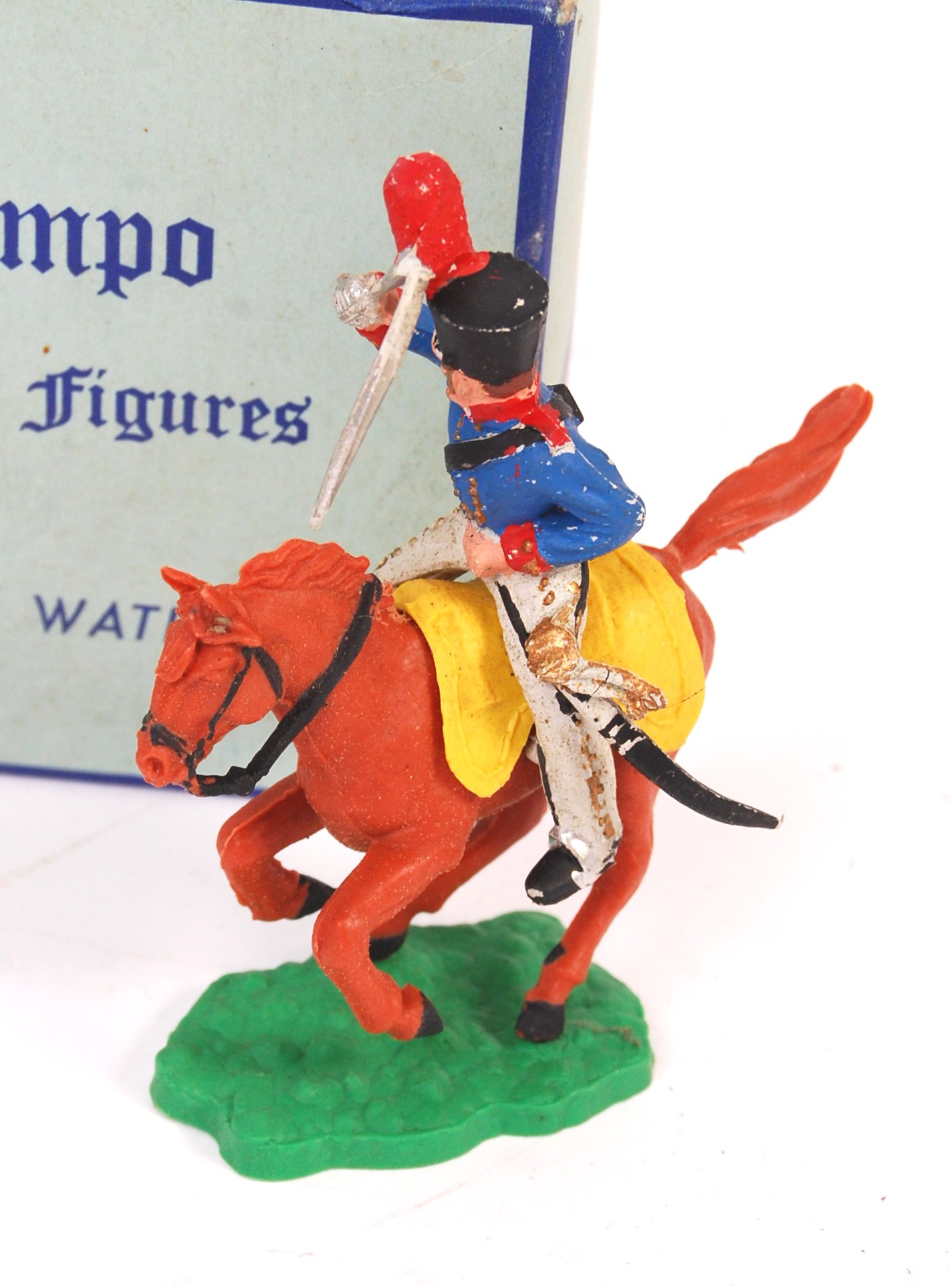 RARE VINTAGE TIMPO PLASTIC MODEL FIGURES - 1950'S BOXED - auctions ...