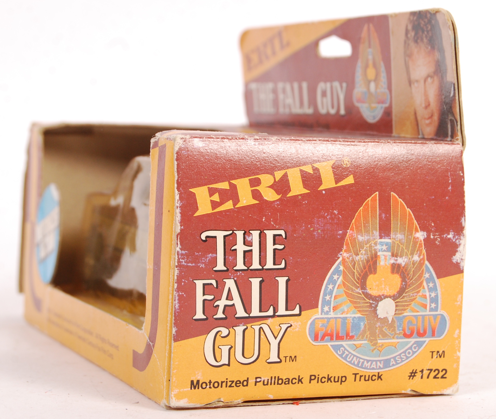 RARE ERTL 1980'S THE FALL GUY MOTORIZED DIECAST TRUCK - auctions ...