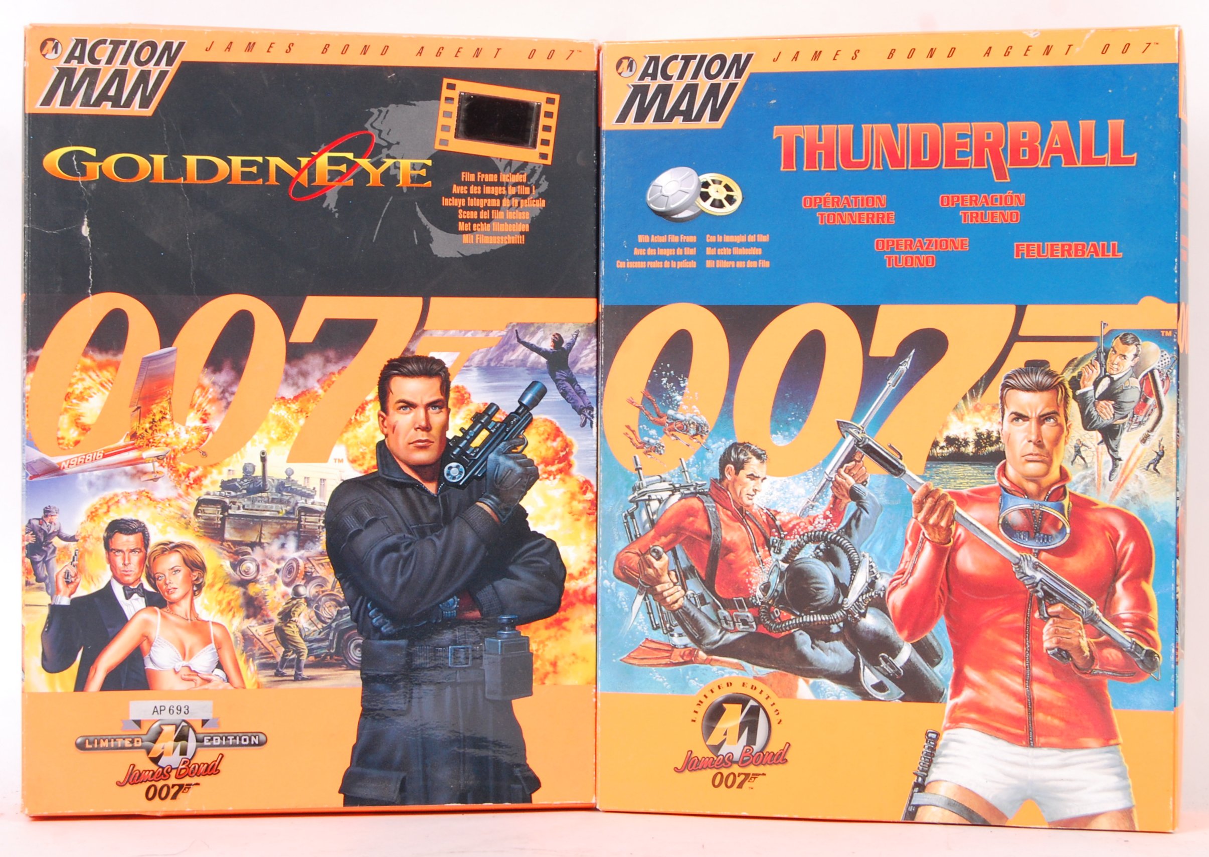 HASBRO JAMES BOND 007 1/6 SCALE ACTION MAN ACTION FIGURES - auctions ...