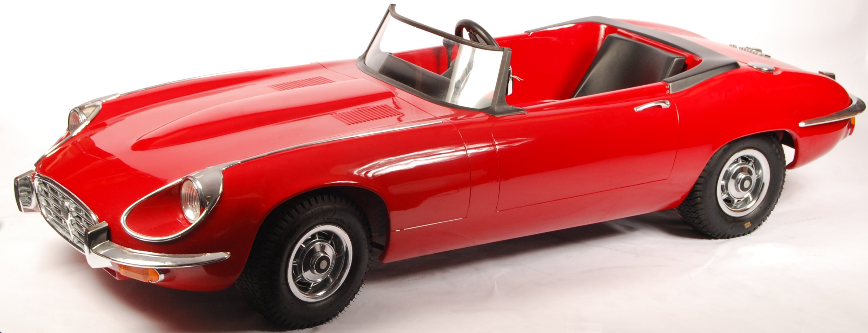 RARE HARRODS MADE LIMITED EDITION JUNIOR E-TYPE JAGUAR CHILD'S CAR ...