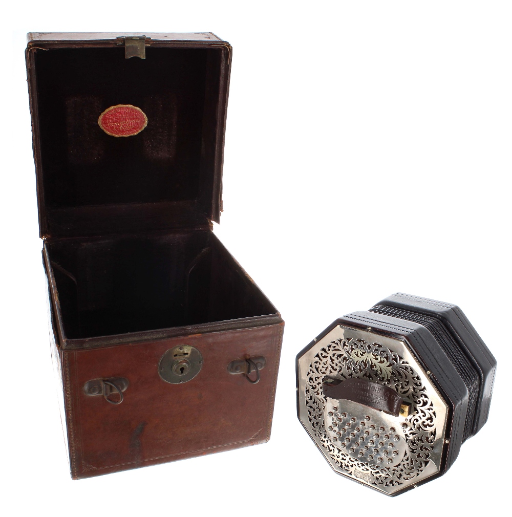 Fine and rare C. Wheatstone & Co specially commissioned large ...