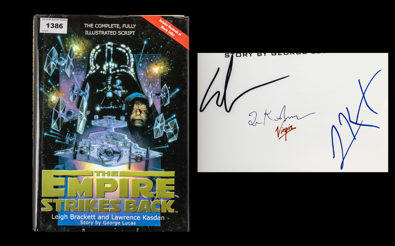 'Star Wars The Empire Strikes Back' Stunning Illustrated Hard Back ...