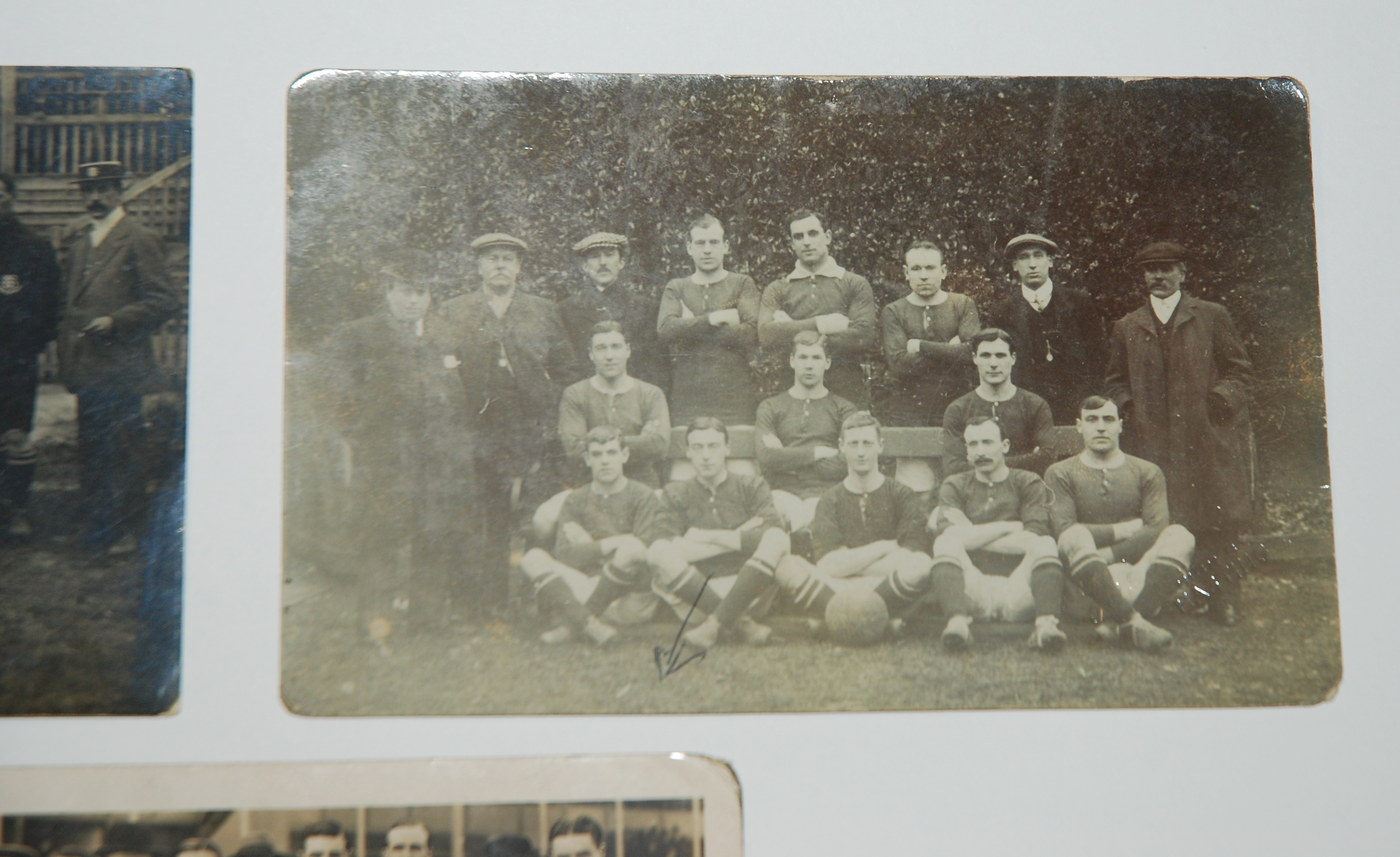 FIVE VARIOUS FOOTBALL POSTCARDS comprising: Woolwich Arsenal ...