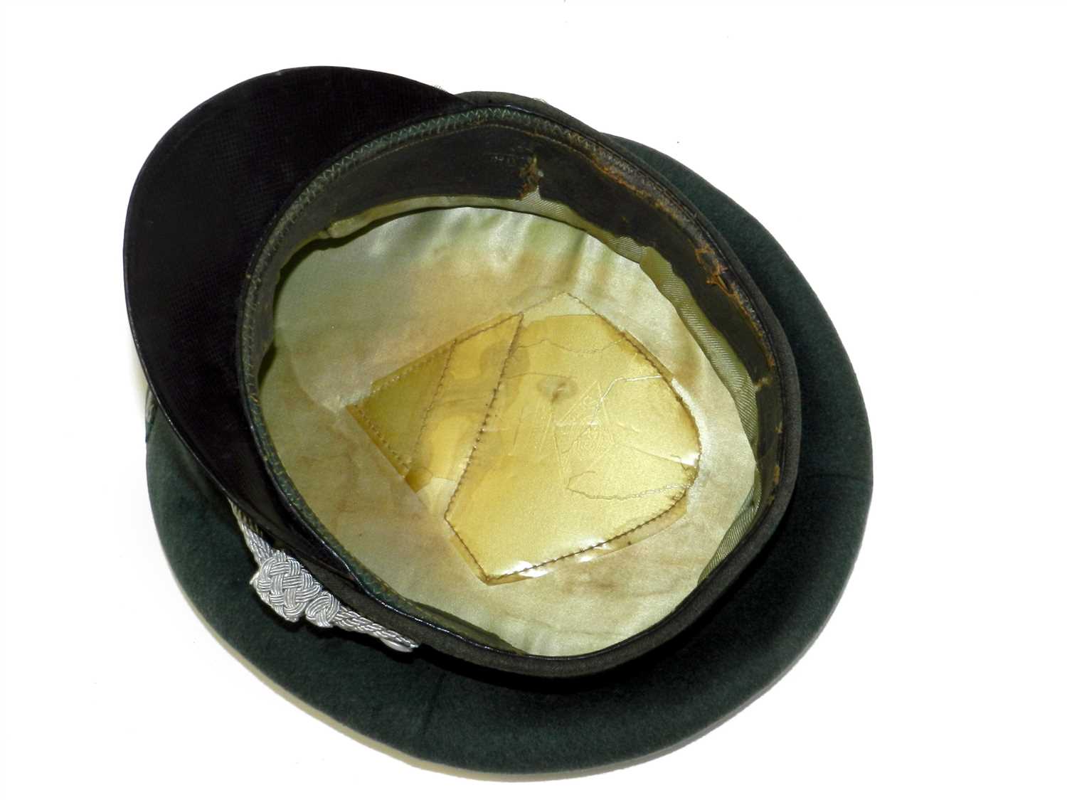A German Third Reich State Forestry Officials (Forstmeister) visor cap ...