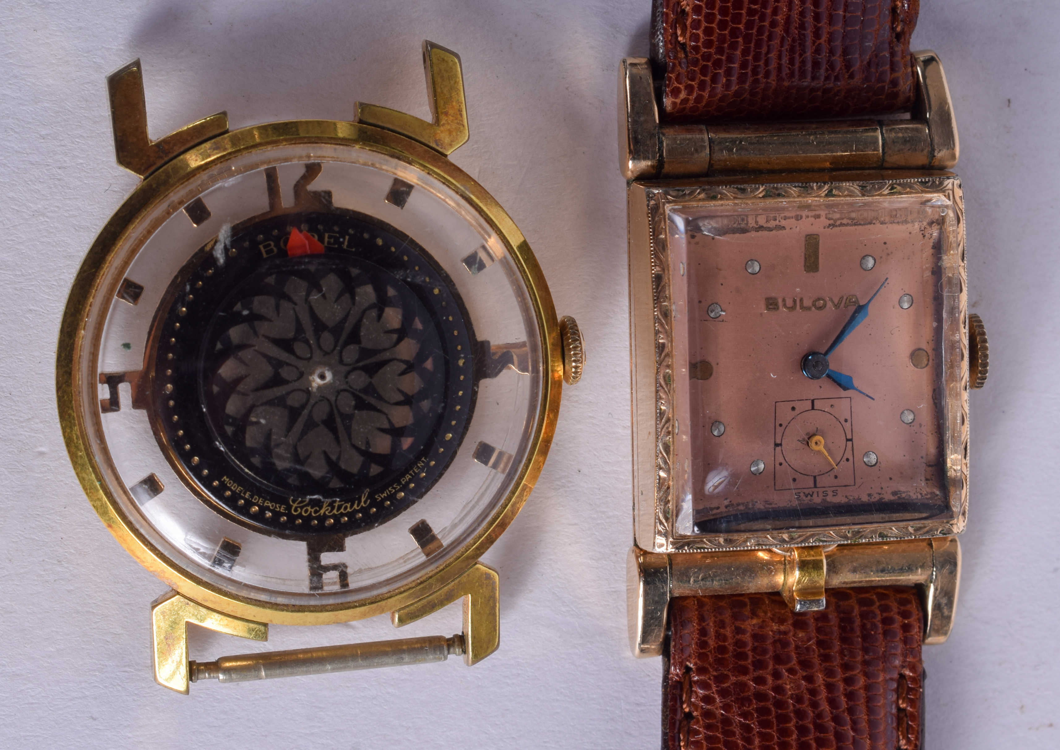 TWO WRIST WATCHES. (2)