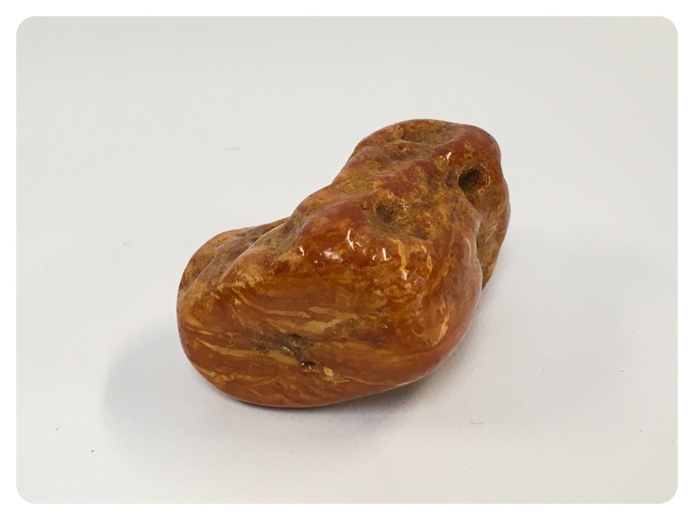 NATURAL NORFOLK AMBER 90.8 GRAMS