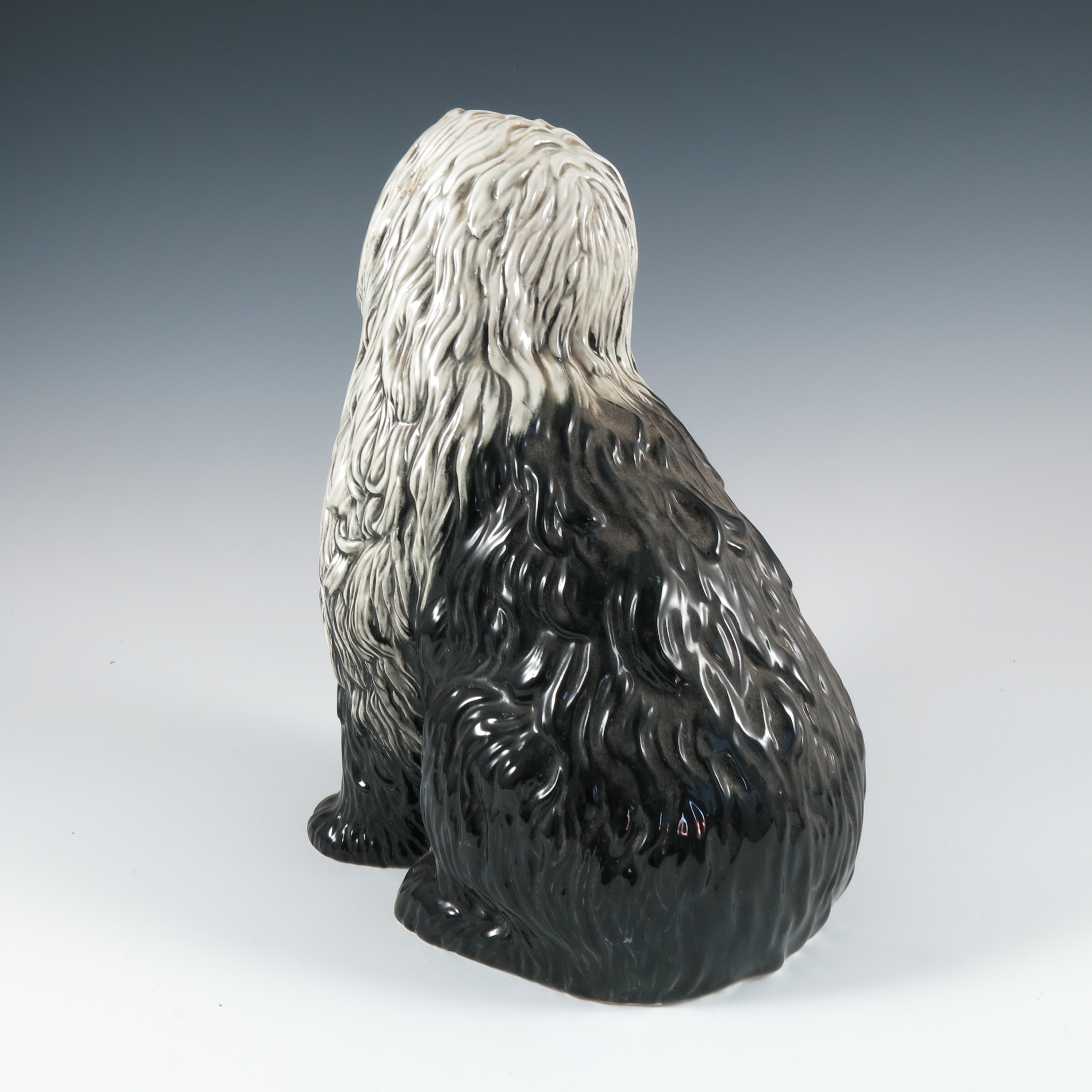BESWICK OLD ENGLISH SHEEPDOG, LARGE FIRESIDE MODEL STAMPED 2232, APPROX ...