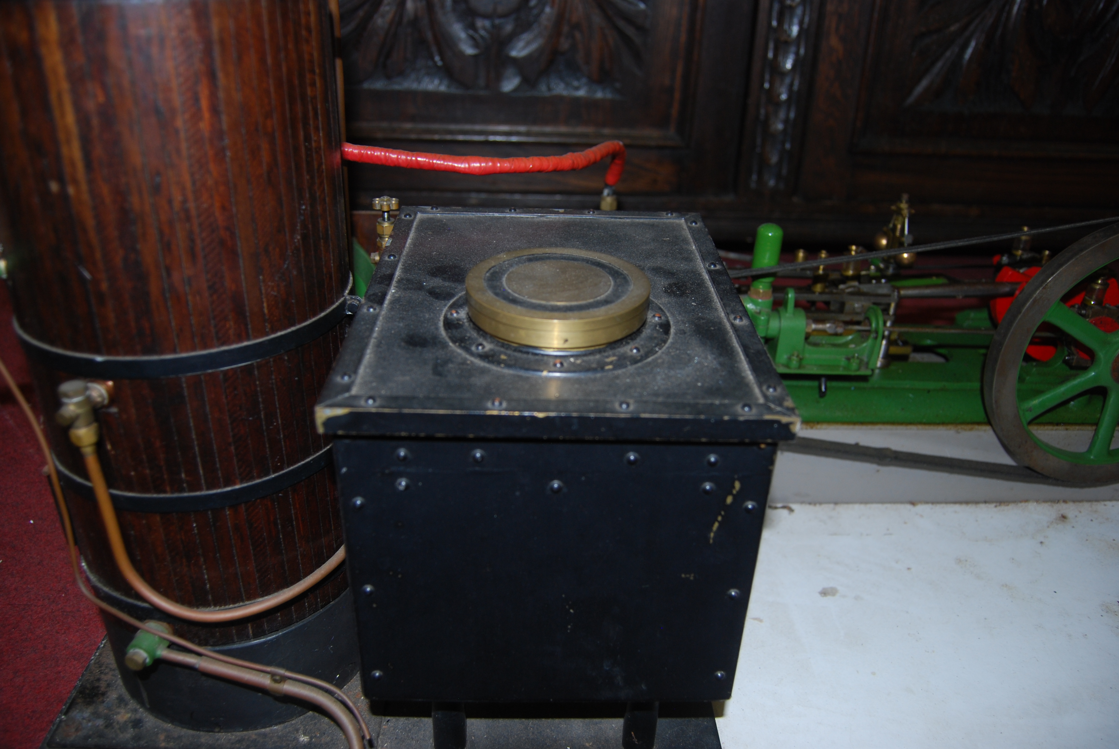 A Stuart Turner and other components live steam stationary steam plant ...