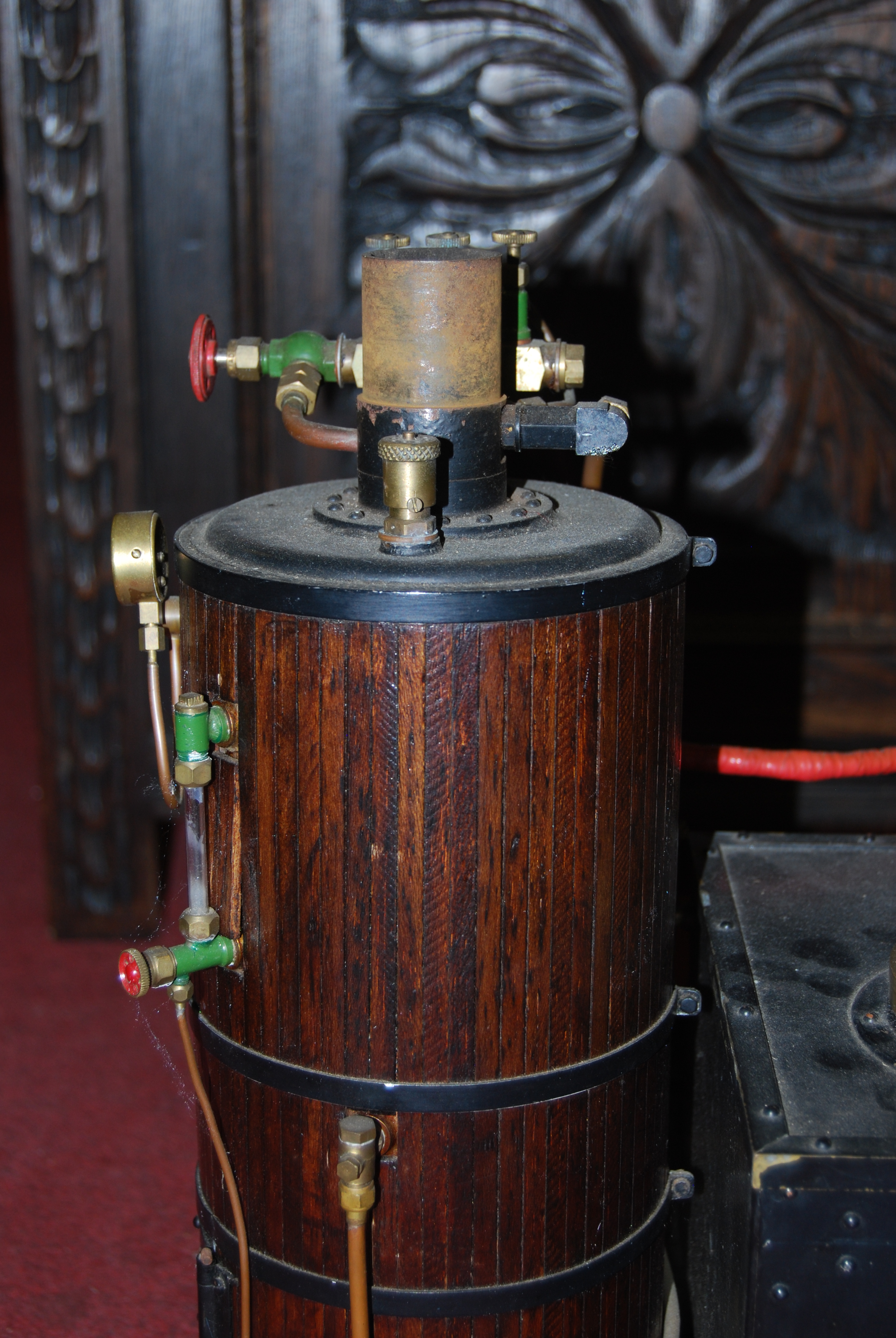 A Stuart Turner and other components live steam stationary steam plant ...