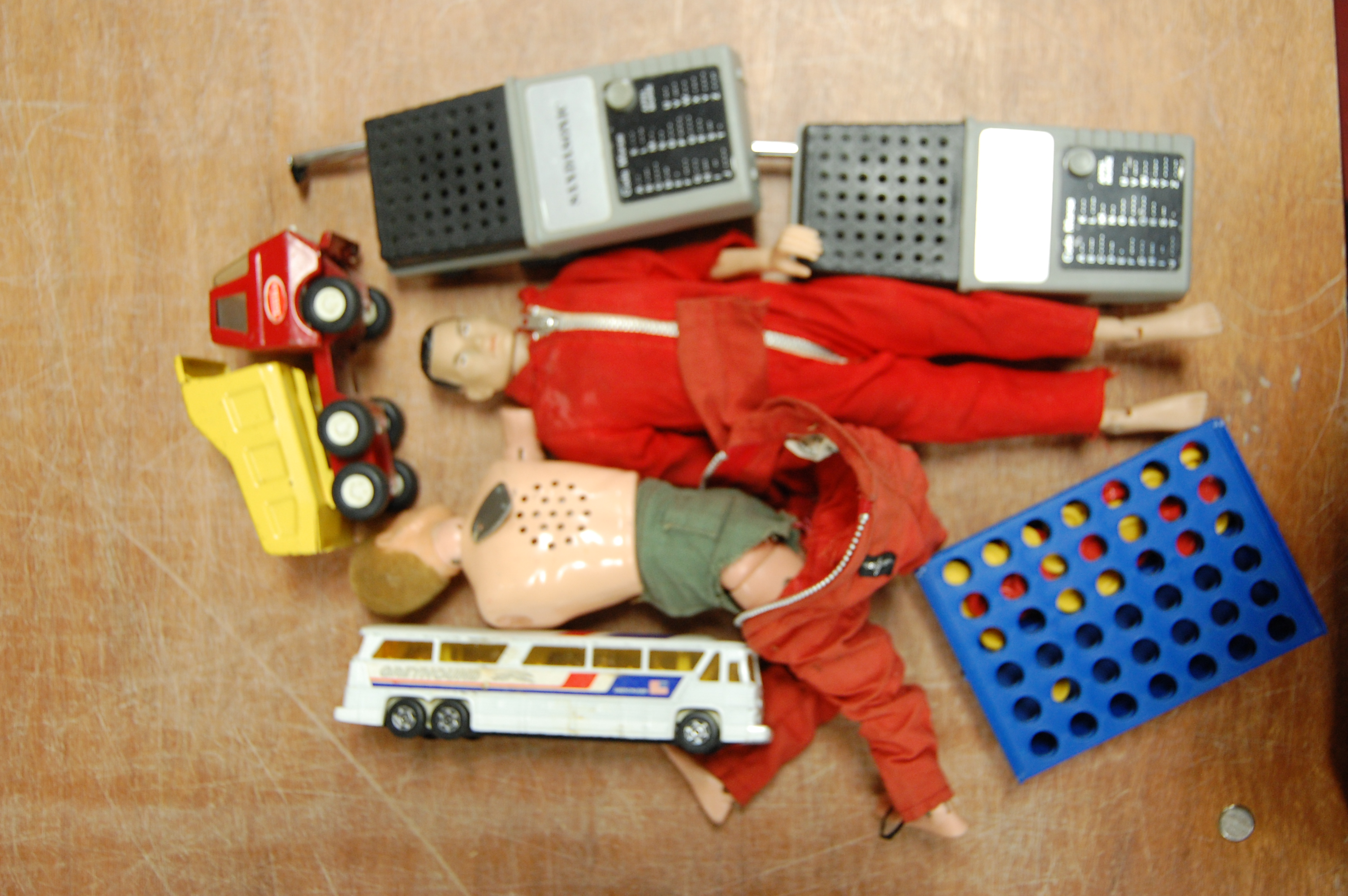 A collection of various 20th century toys to include Action Man ...