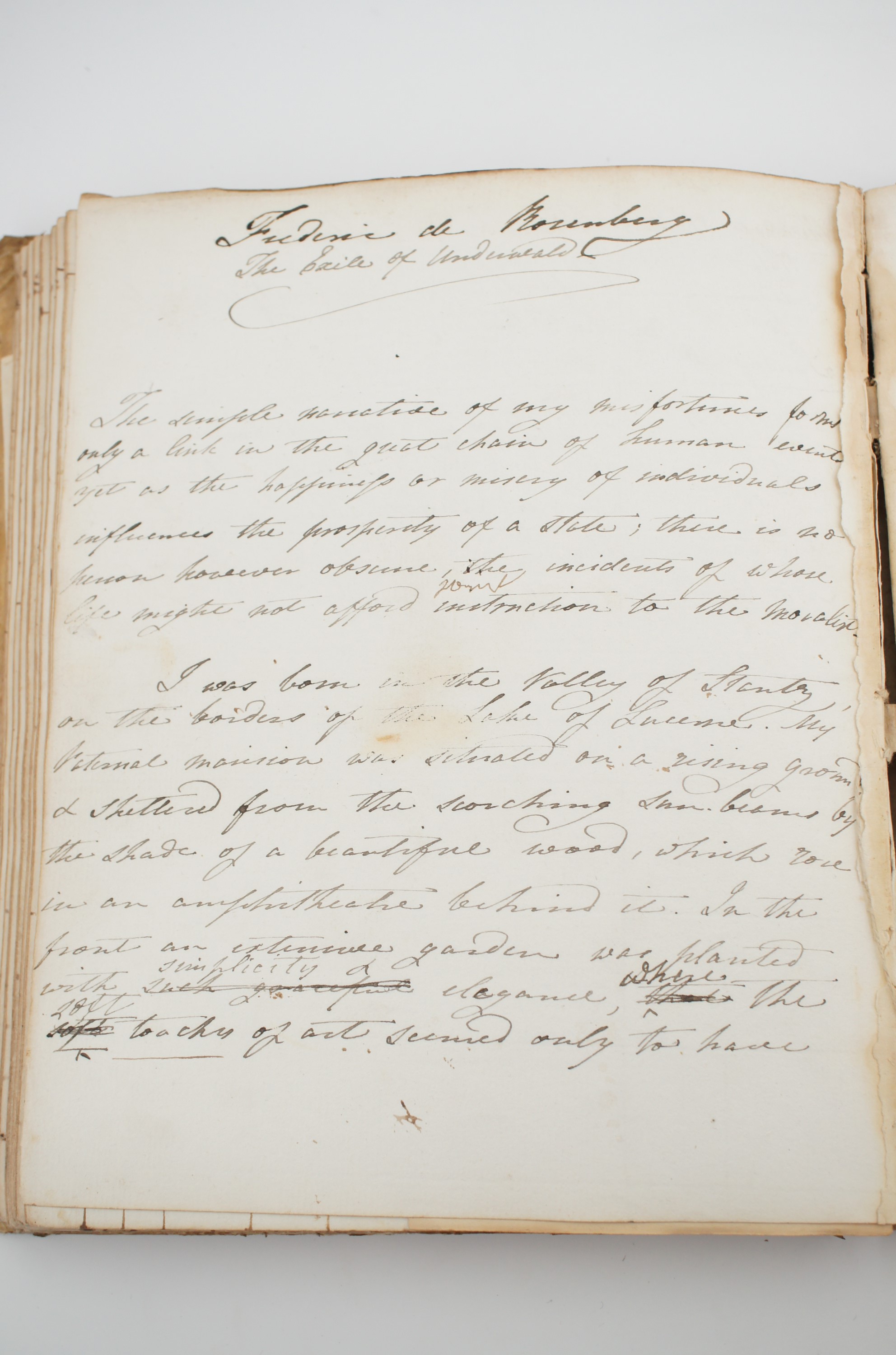 An 18th Century Royal Navy ship's log book, being Captain Alms' log ...