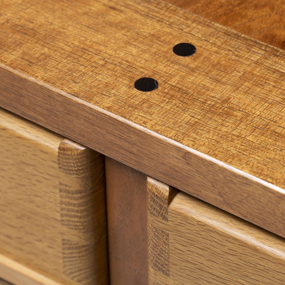 Alan Peters OBE (1933 - 2009) Korean/Japanese style chest of drawers ...