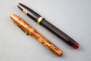 Two Vintage Waterman Fountain Pens 