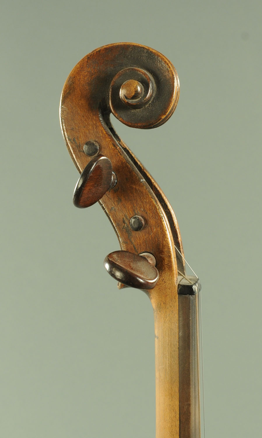 A German violin with interior label for Antonius Stradivarius ...
