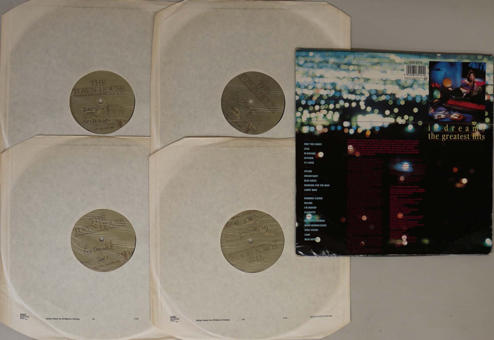 MIXED ACETATE RECORDINGS - JACKSON 5/BILL WYMAN/MARK WIRTZ/ROY ORBISON ...