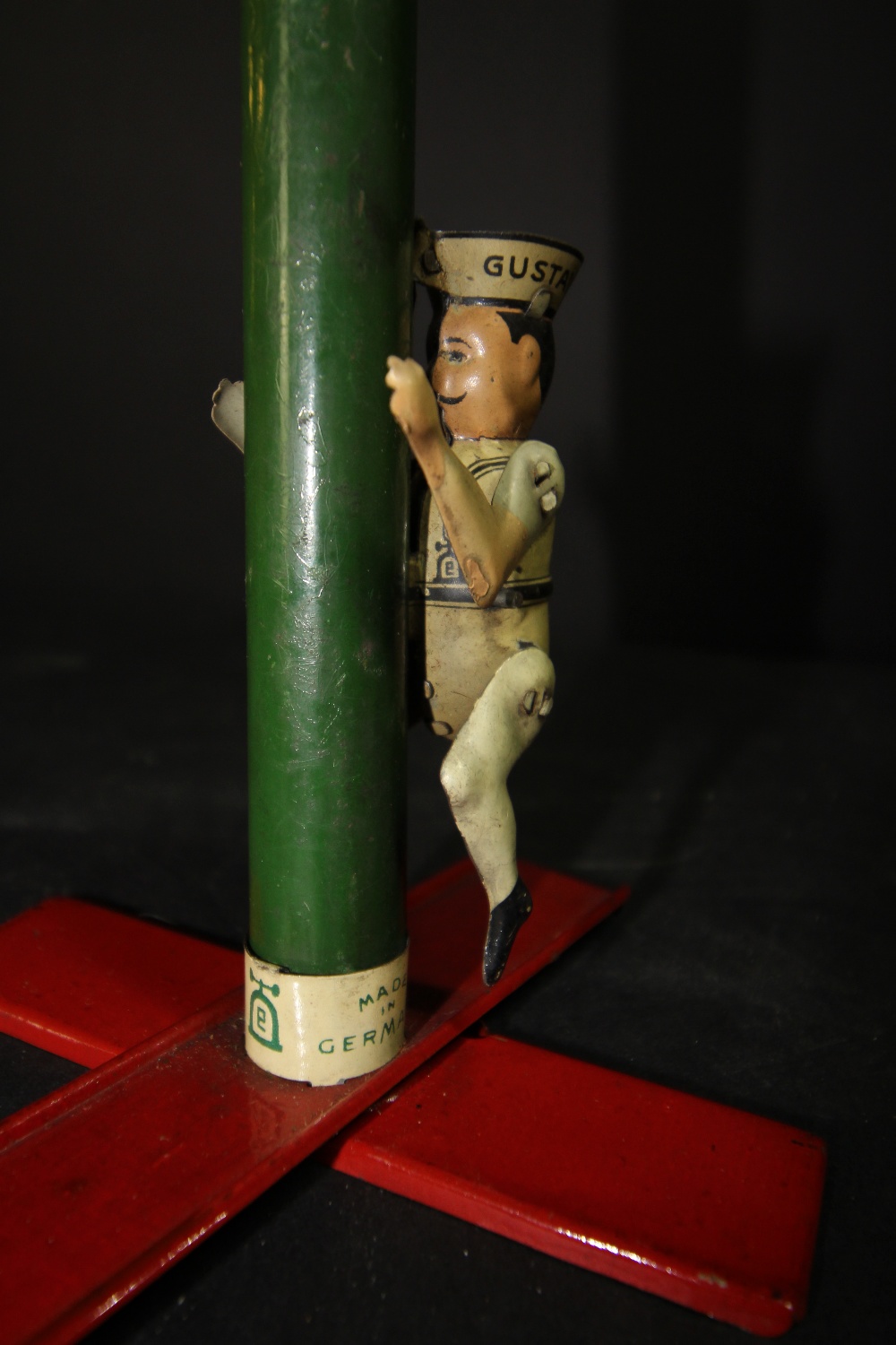 Lehmann no. 230 tinplate 'Miller Gustav' clockwork toy