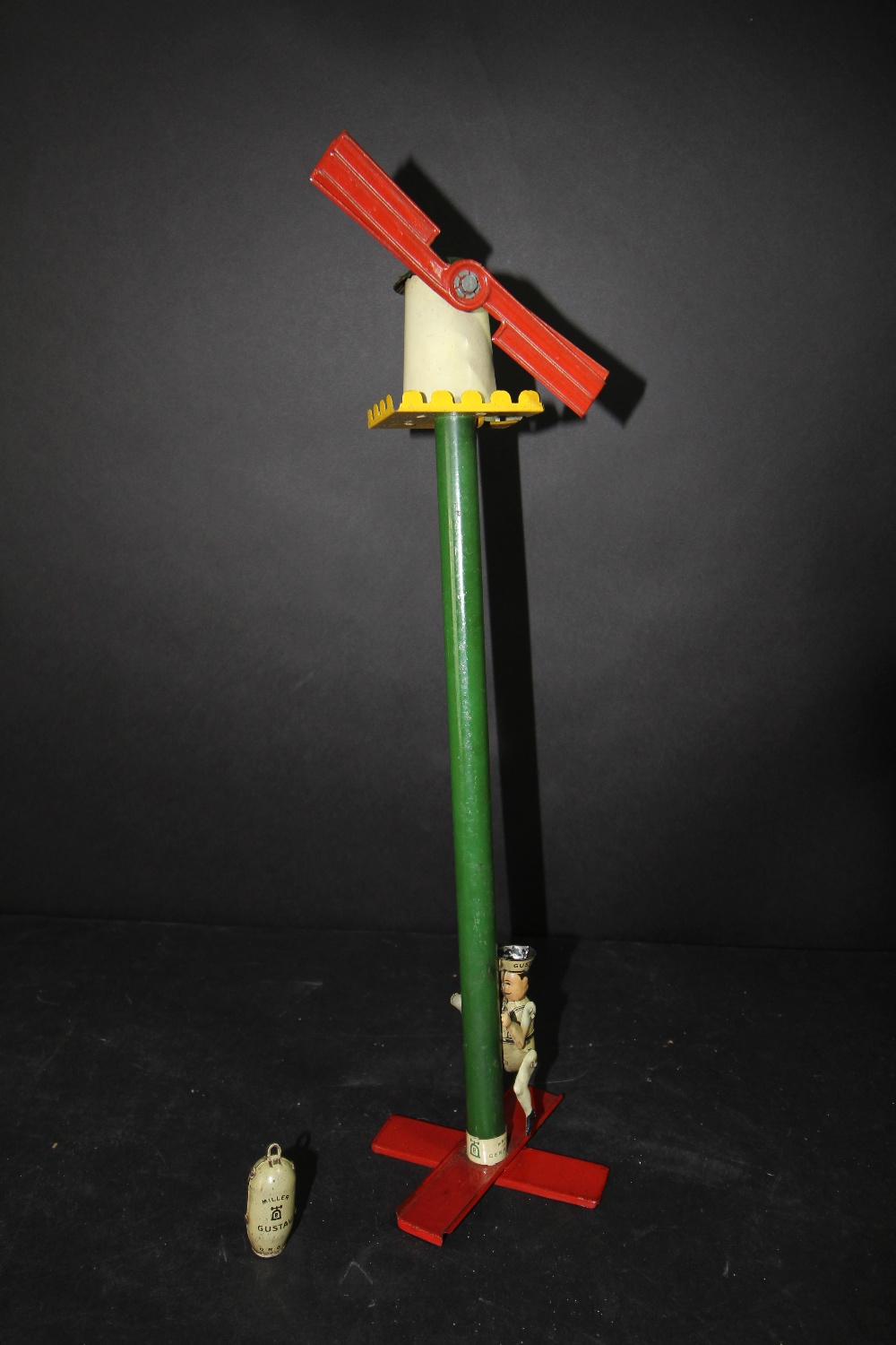 Lehmann no. 230 tinplate 'Miller Gustav' clockwork toy