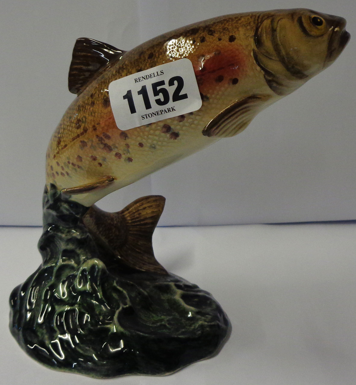 A mid 20th Century Beswick Trout 1032