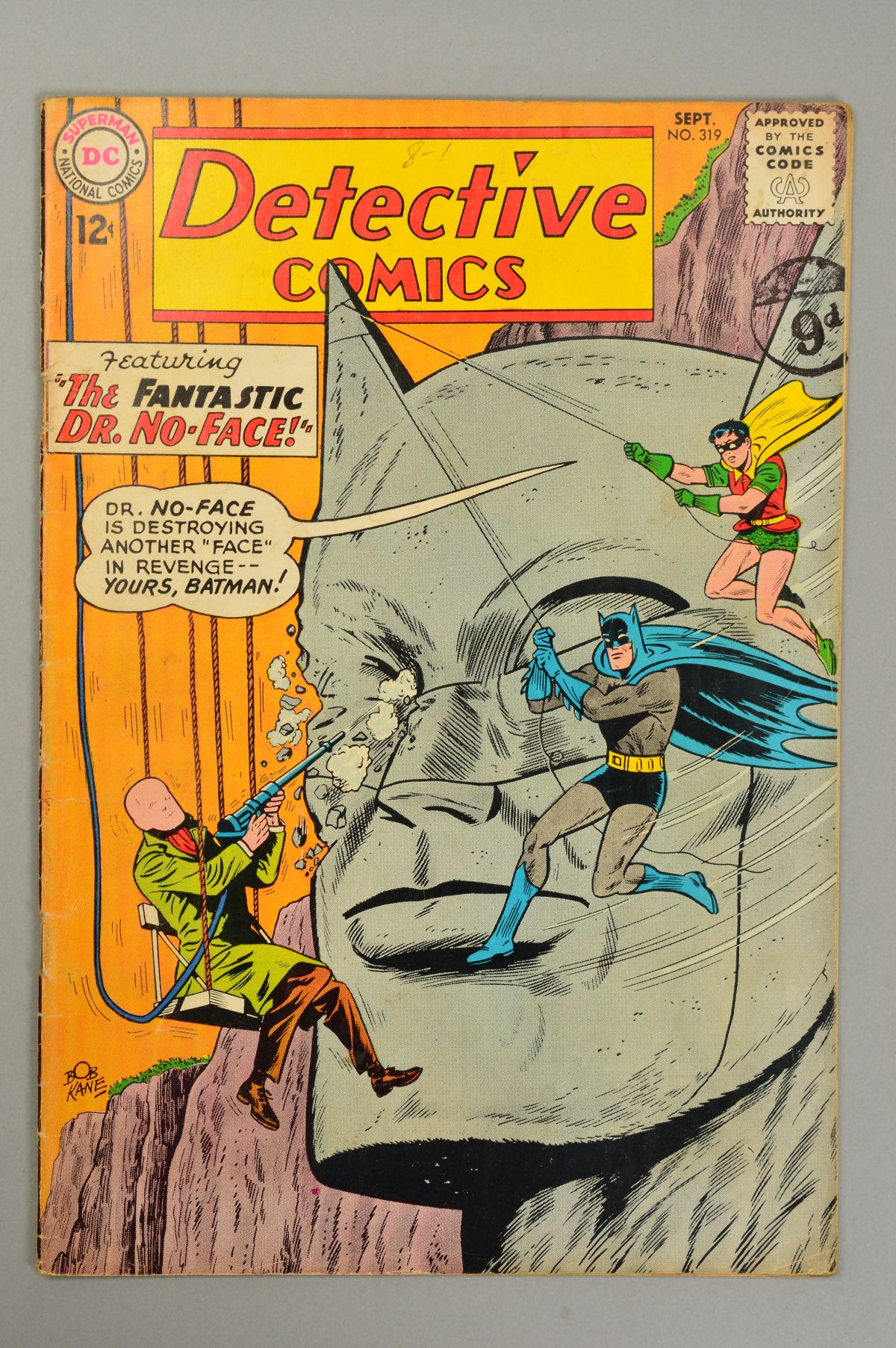 DC, Detective Comic Volume 1 Issue 319, 'The Fantastic Dr No-Face ...