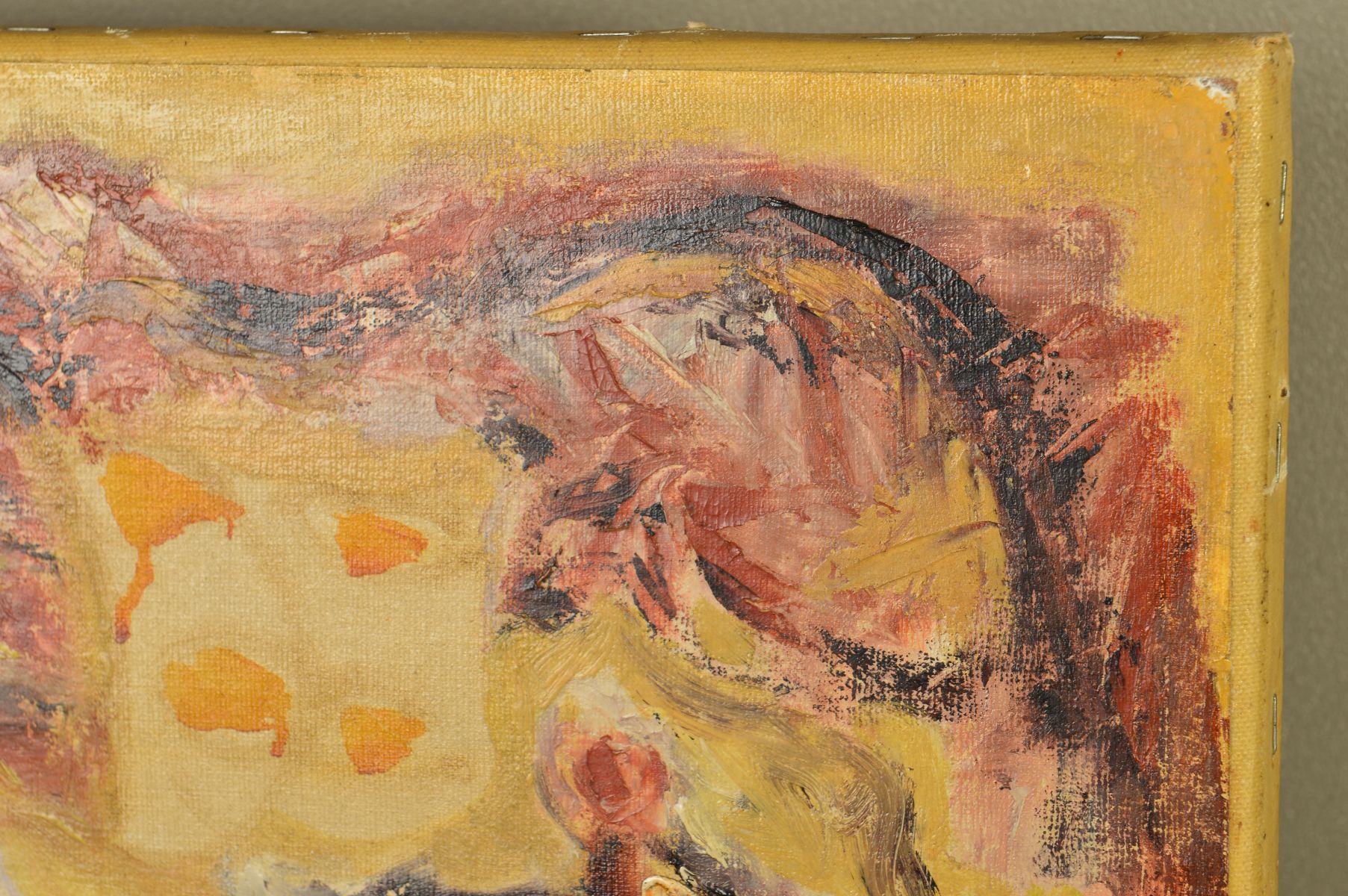 CECIL COLLINS R.A. (1908-1989), an abstract composition signed and ...