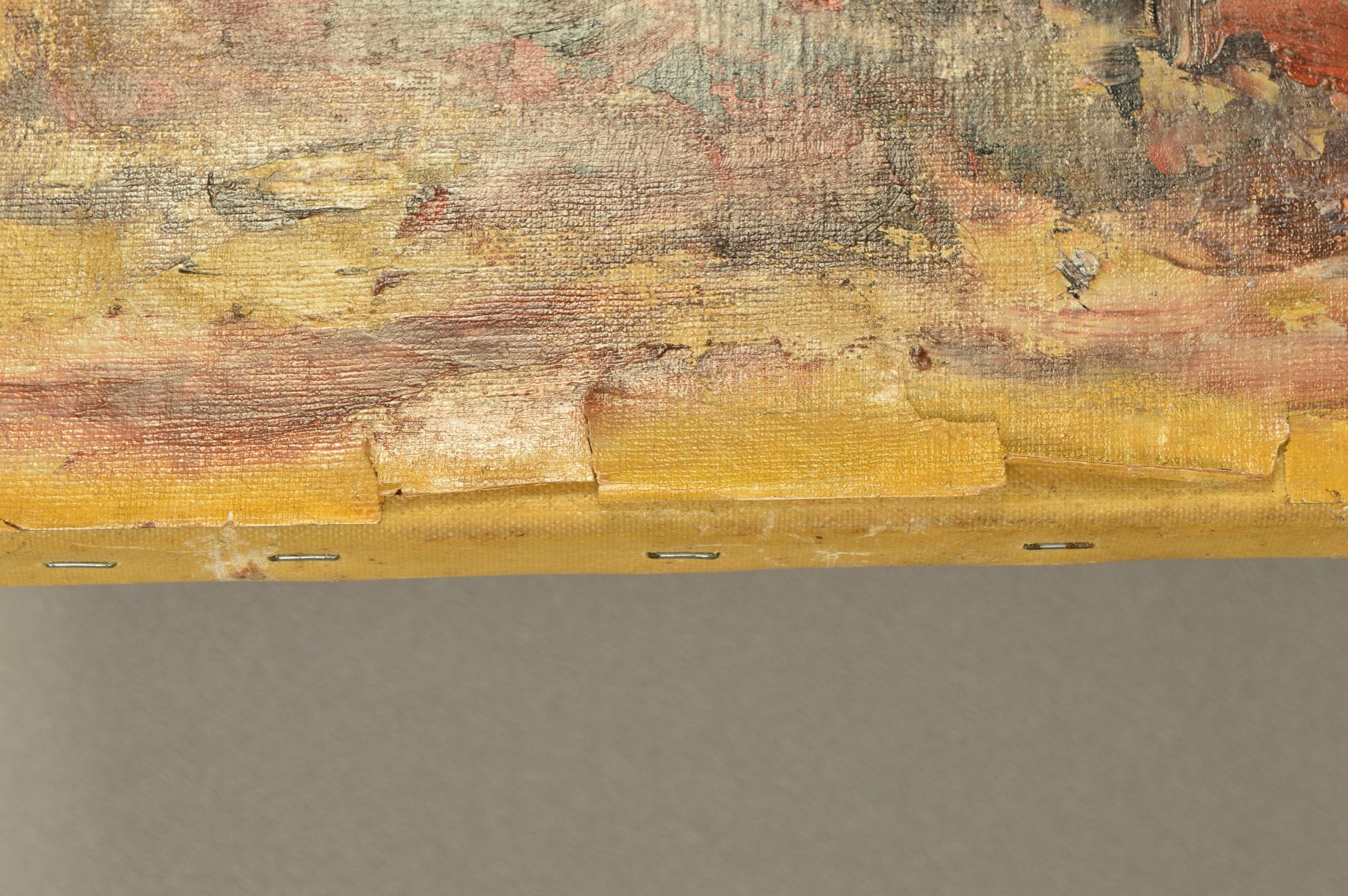 CECIL COLLINS R.A. (1908-1989), an abstract composition signed and ...