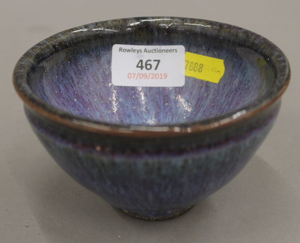 A very fine Chinese Song Dynasty porcelain Jun ware bowlWith typical ...