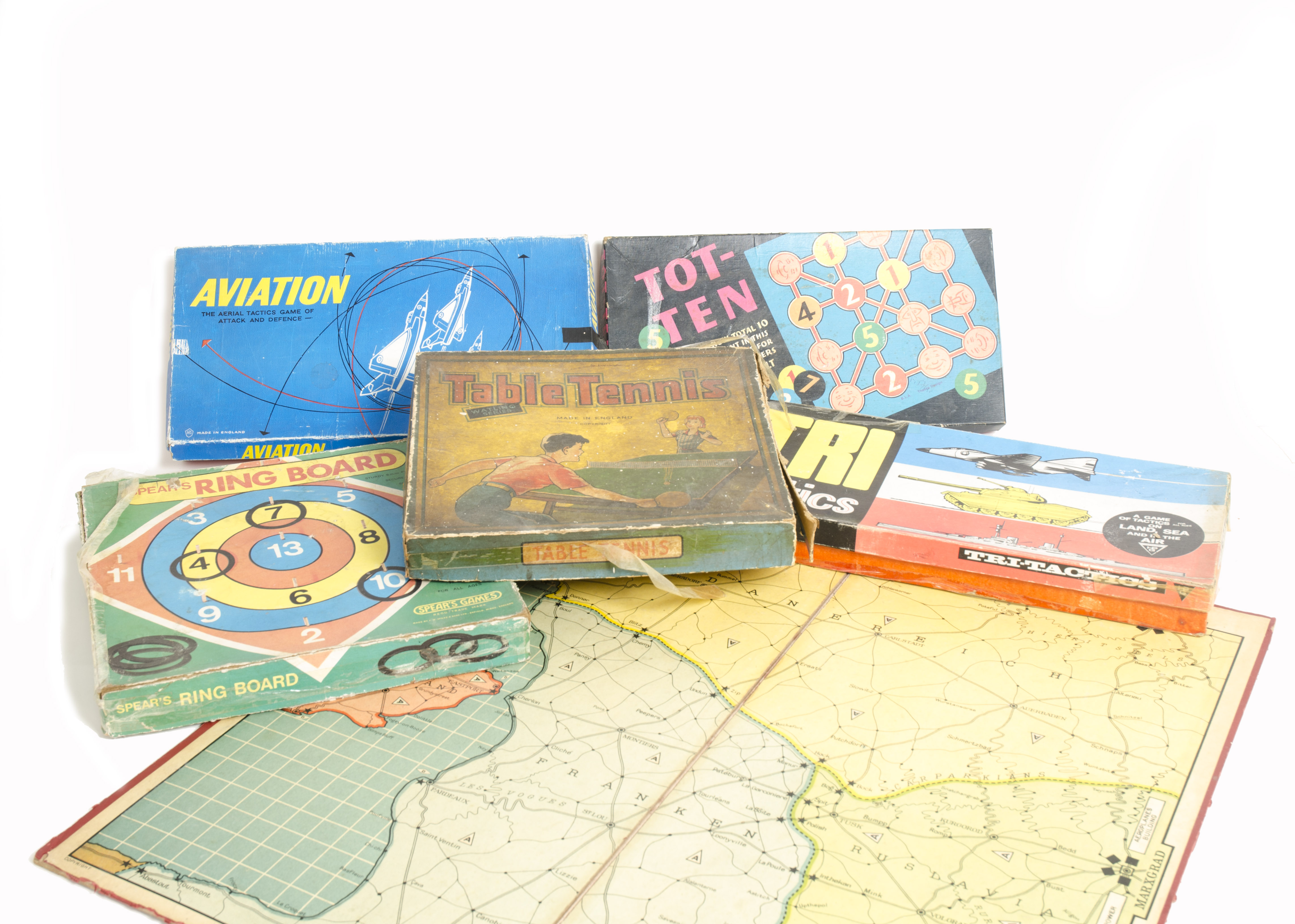 Large Collection of Vintage Games and Toys from 1930's, including ...