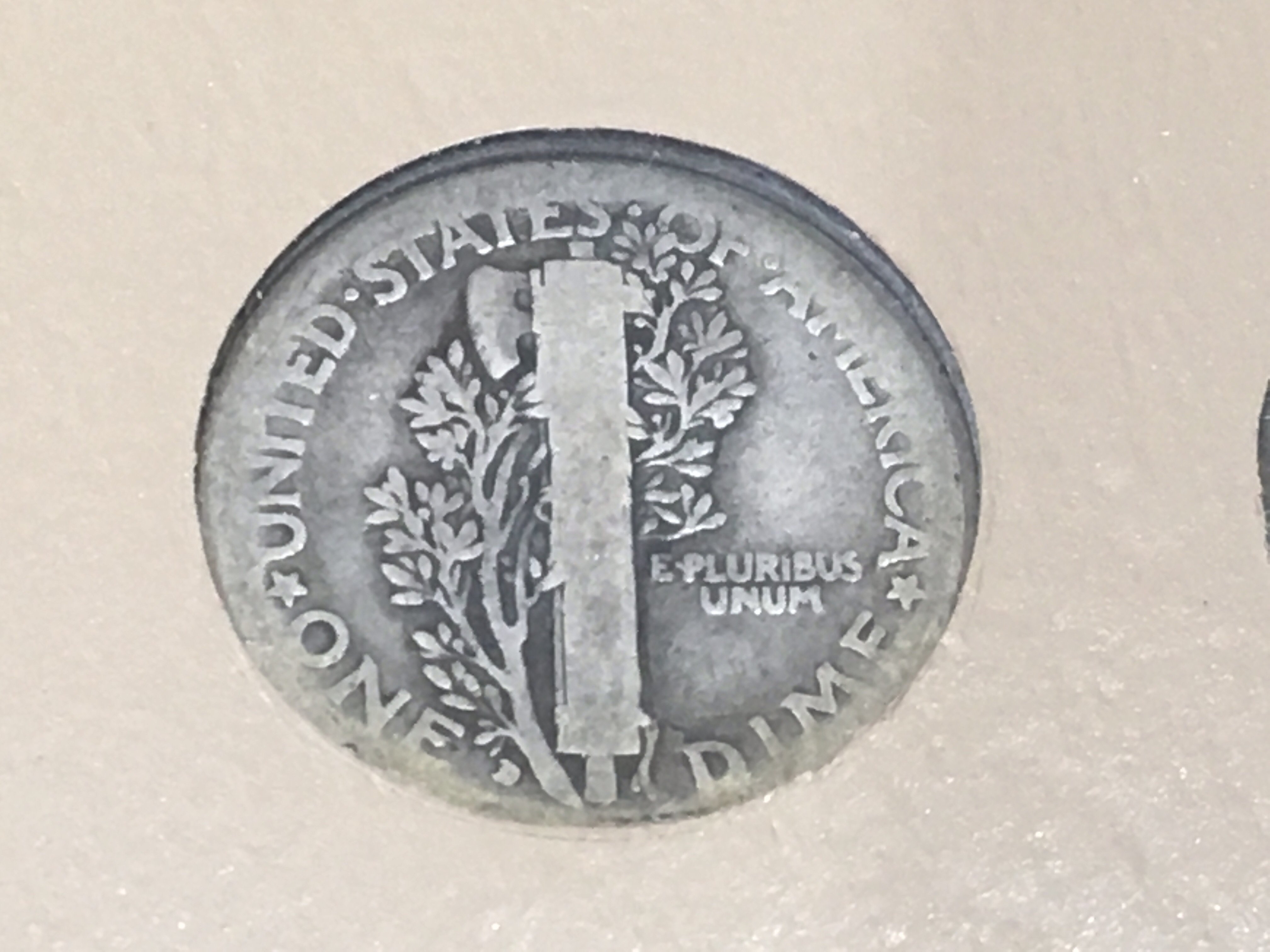A rare and complete set of Mercury Dimes from 1916-1945 including the ...