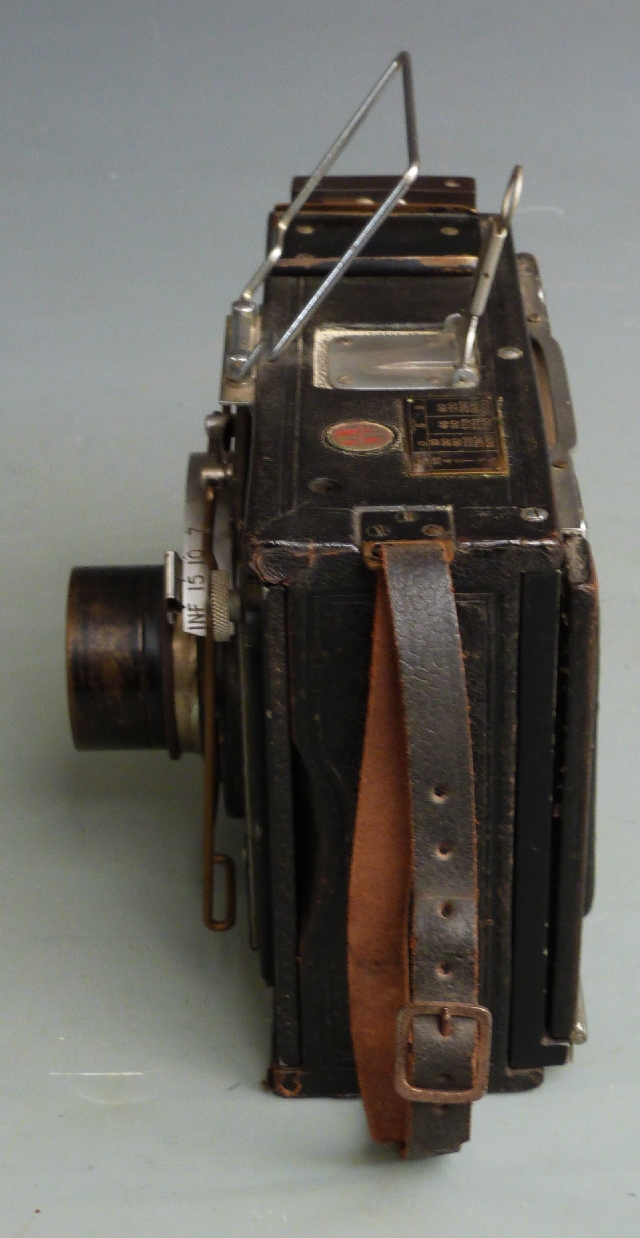Van Neck, London large format press camera with Ross 6in Xpres f/4.5 ...