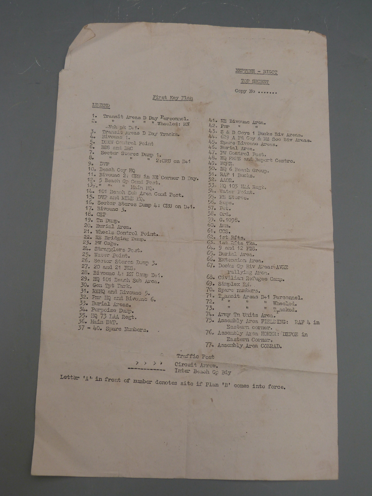 British Army WWII three D-Day maps, the first for Sword Beach stamped ...