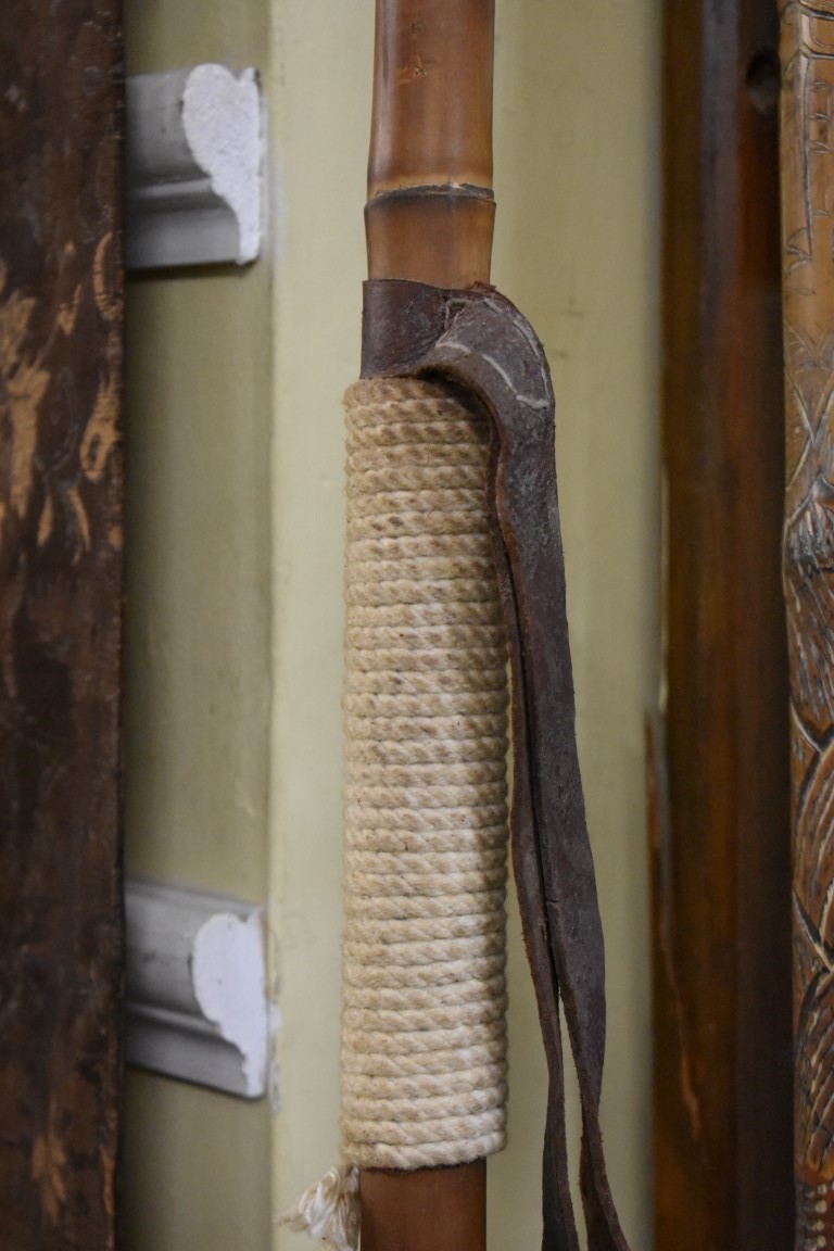 A World War I Indian Cavalry lance, inscribed and dated 1915, with ...