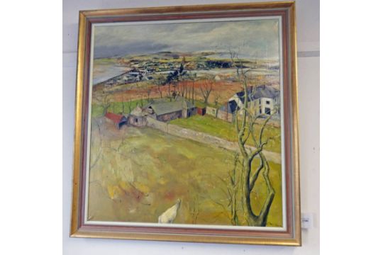 SHEILA MCFARLANE - (ARR), VIEW OF MONTROSE BASIN FROM TOWER HOUSE ...