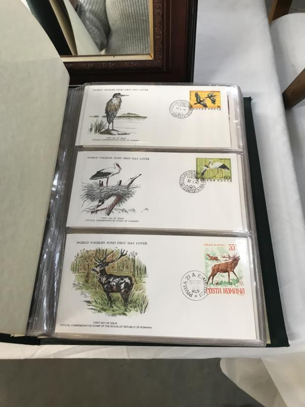 Official collection of world wildlife First day Covers