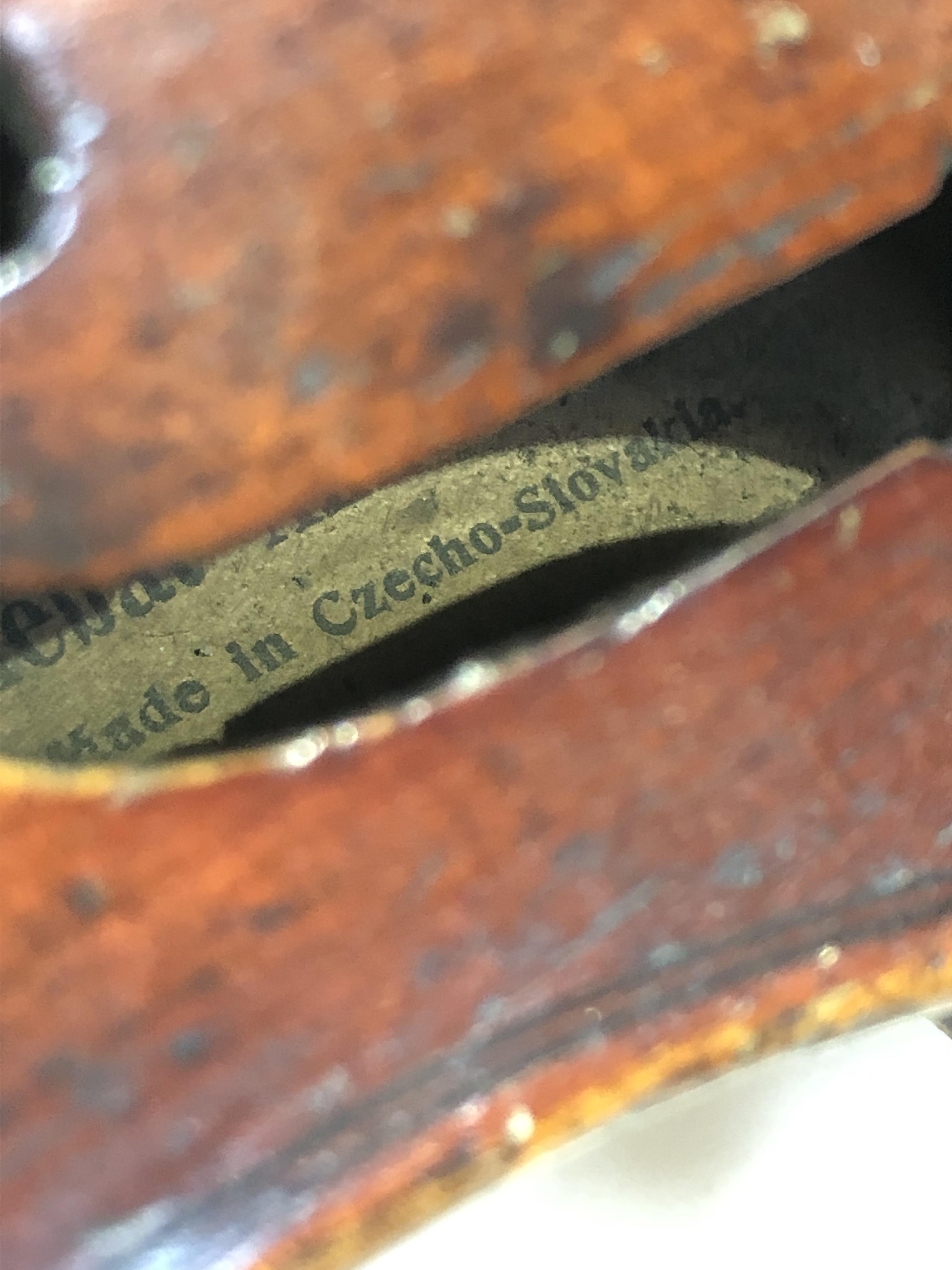 A late 19th violin bearing interior label 'Antonius Stradivarius ...