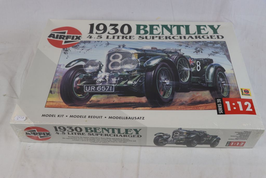 Boxed and sealed Airfix 1:12 1930 Bentley 4.5 Litre Supercharged Model ...