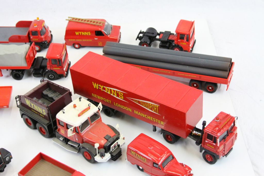 13 Diecast models all featuring Wynns to include Corgi and Vanguards ...