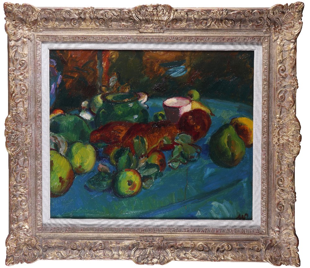 Sir Matthew Smith CBE (1879-1959) Still Life with Gothic Figure Signed ...