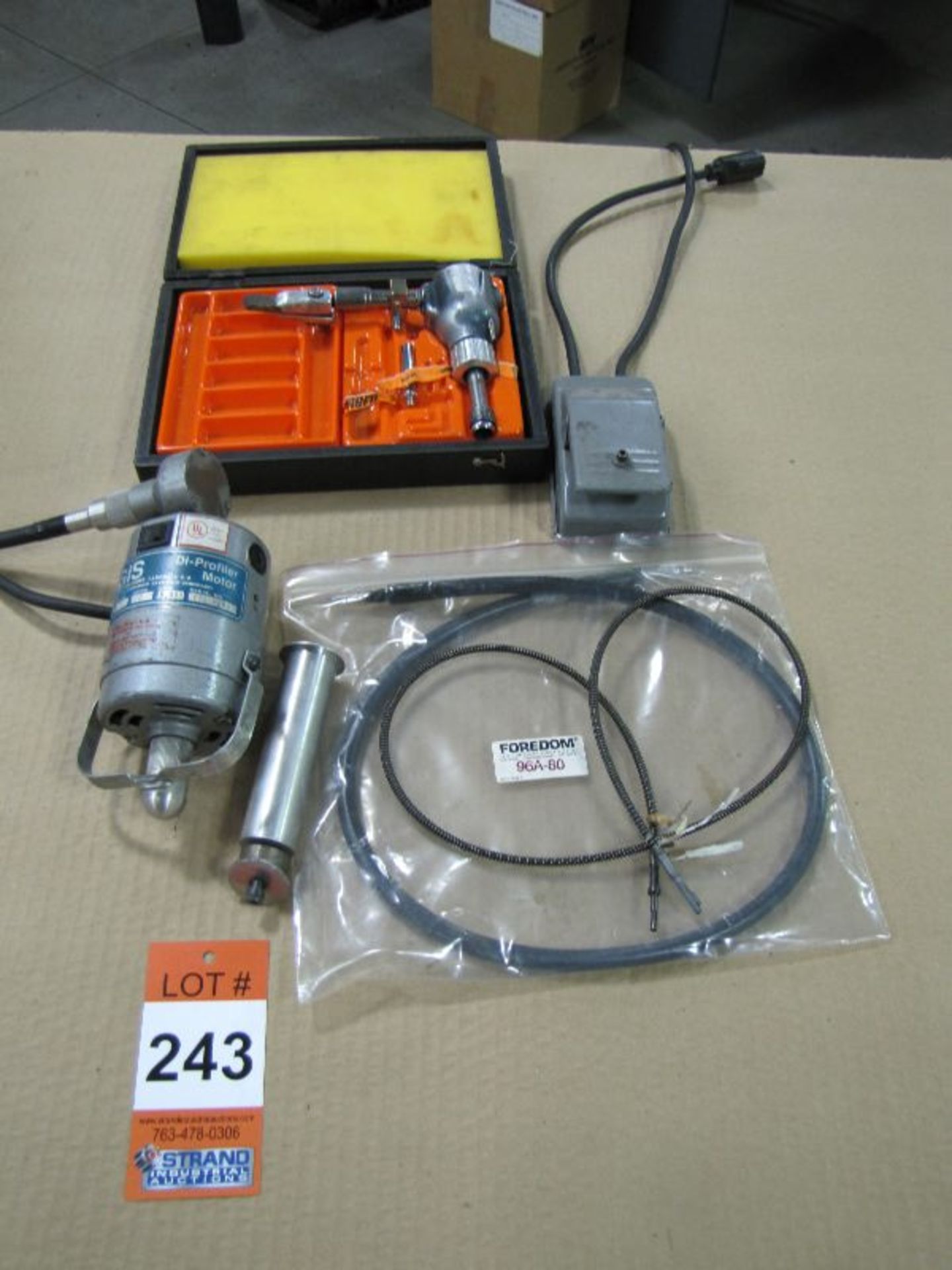 Engis Series EE Di-profiler Motor, 5000 RPM, 110 Volt