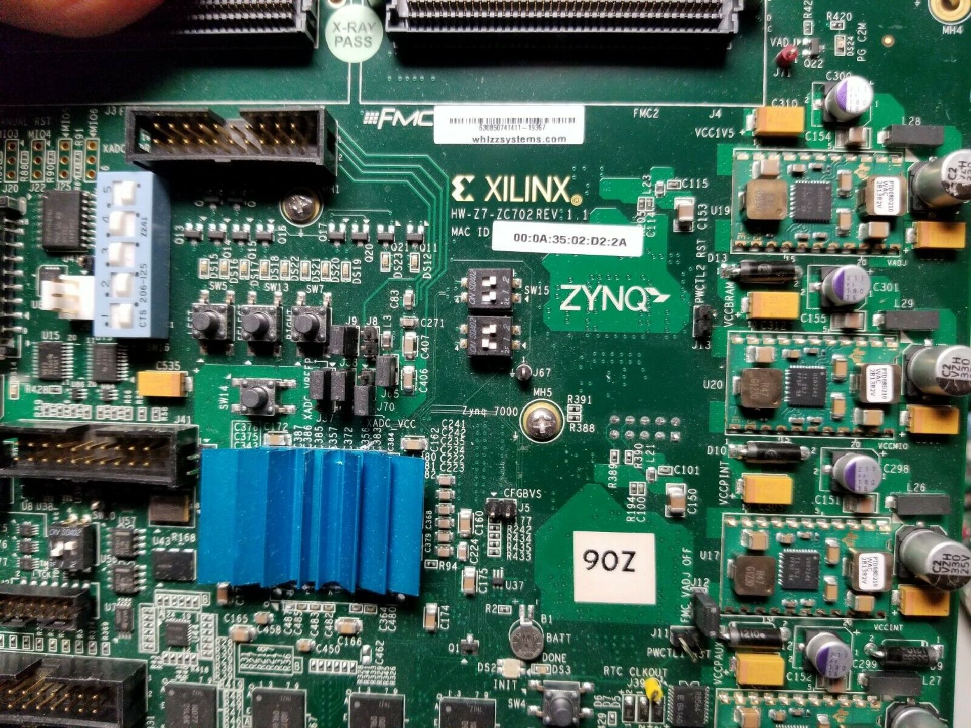 XILINX ZYNQ HW-Z7-ZC702 REV. 1.1 SOC DEVELOPMENT BOARD(L790)