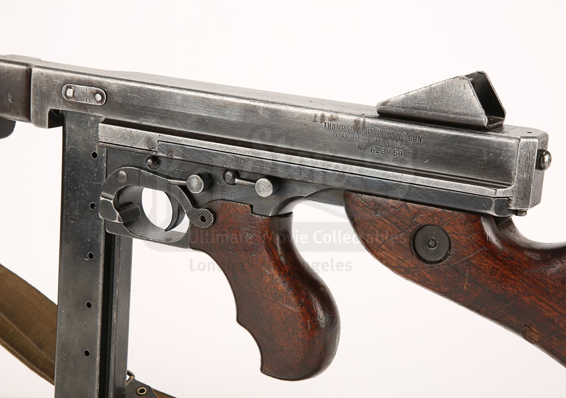 Captain Miller's (Tom Hanks) live-fire Thompson sub-machine gun from ...