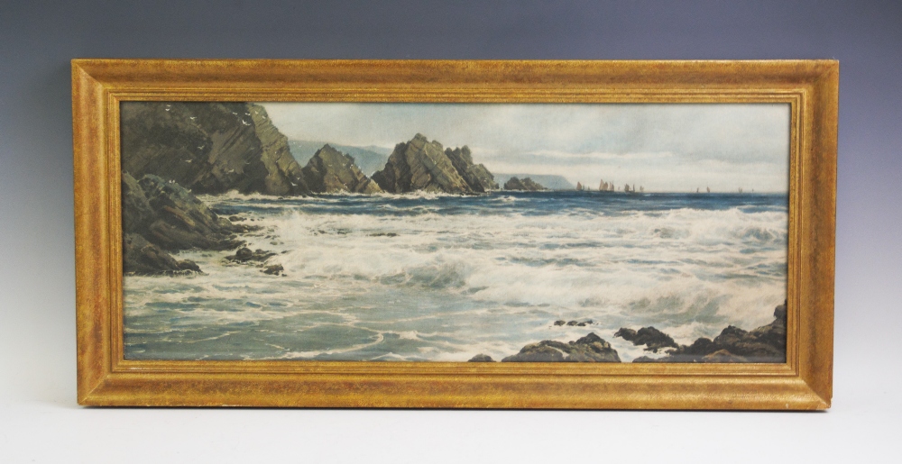 Reginald Smith (1855-1925), A pair of oils on board, Coastal landscapes ...