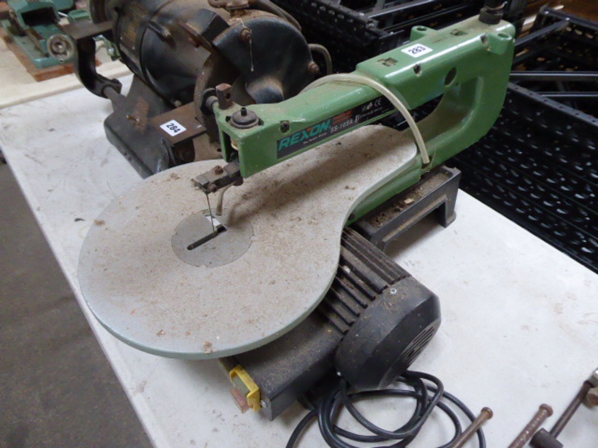 Rexon SS-16SA bench mount fret saw 240v (26)