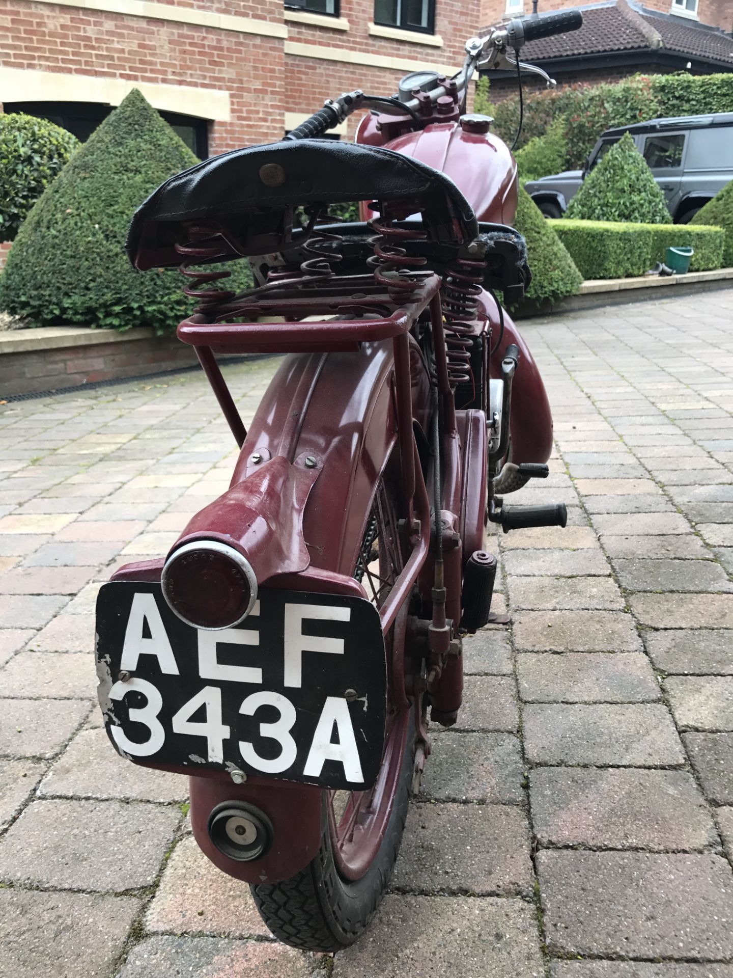 1952 James Captain Deluxe Villiers 197cc Mk.6E Engine Motorbike The top ...