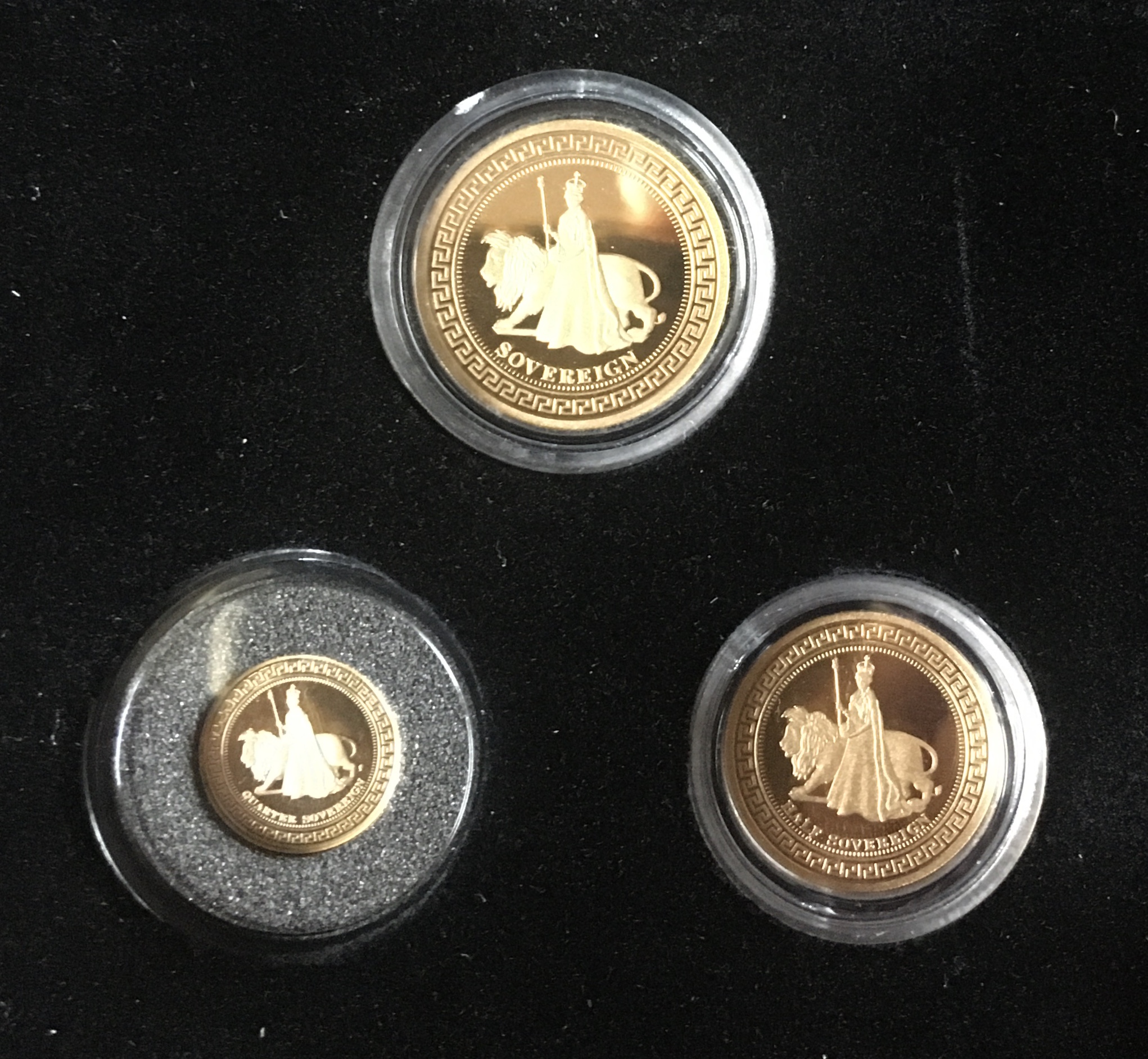 2012 Diamond Jubilee Proof Gold Sovereign Set Series 1 (edition limited ...