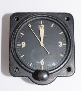 Jaeger Cockpit Clock 106A/322 (1942) WW2 Jaeger Cockpit clock | Barnebys