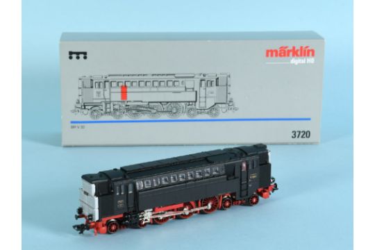 Märklin - Diesel-Druckluft-Lok "V32 01", Nr. 3720 Märklin - Diesel ...