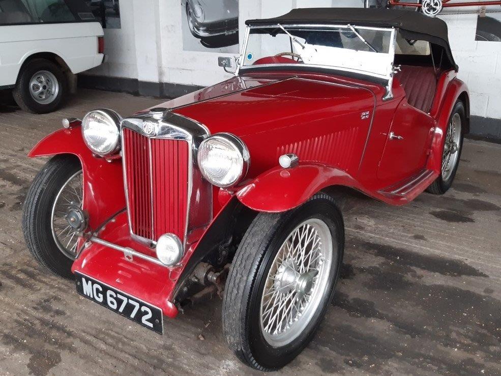 1940 MG TBMake: MGModel: TBYear: 1940Mileage: Contact AuctioneerVIN ...
