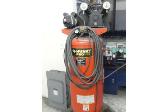 Husky Pro model VH631400AJ air compressor w/ 3.2 H.P. motor, 60 gallons